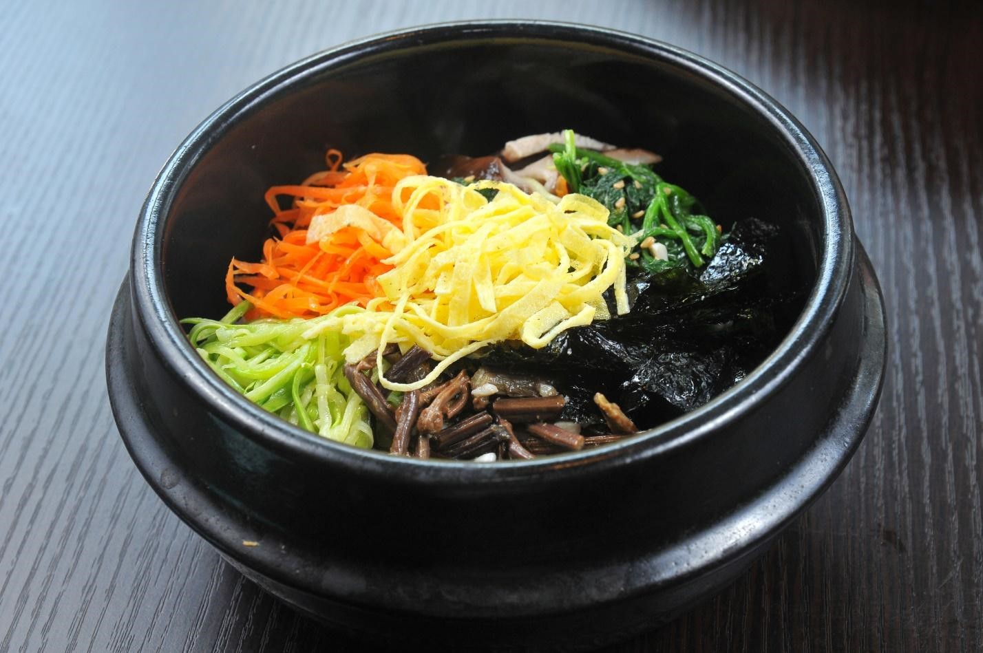 Vegetarian Hot Stone Bibimbap - The Cookbook Publisher