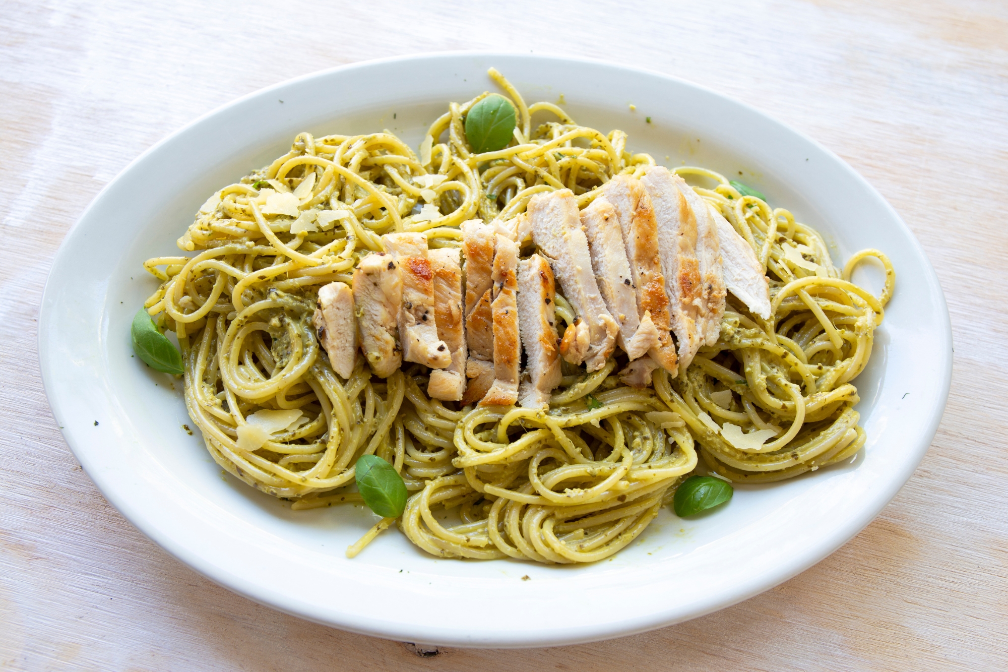 Pesto Pasta with Chicken - The Cookbook Publisher